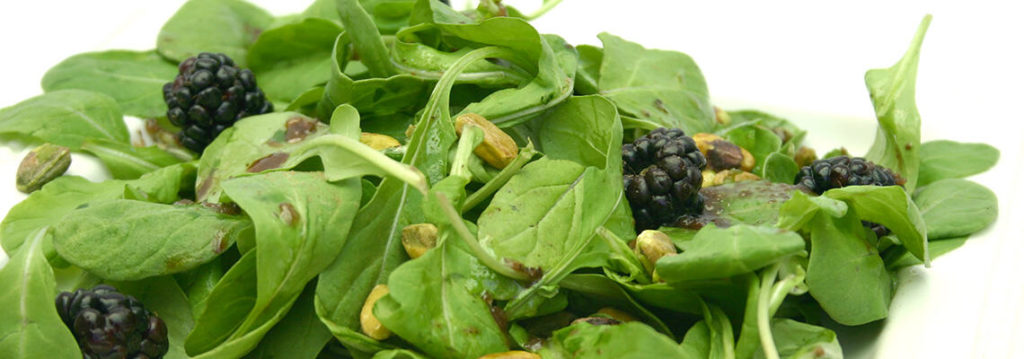 Arugula, Blackberry, and Pistachio Salad - Markon