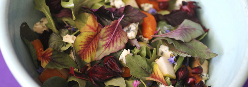 Fall Salad with Pomegranate and Pear - Markon