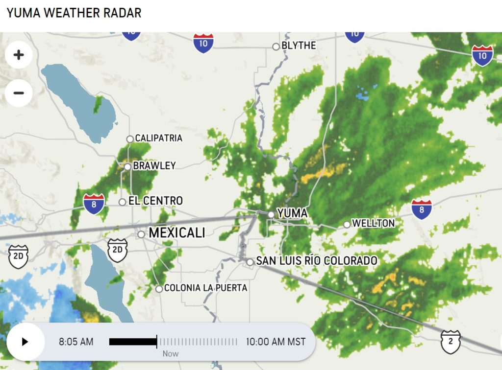 FROM THE FIELDS: LIGHT RAIN IN THE DESERT REGION - Markon