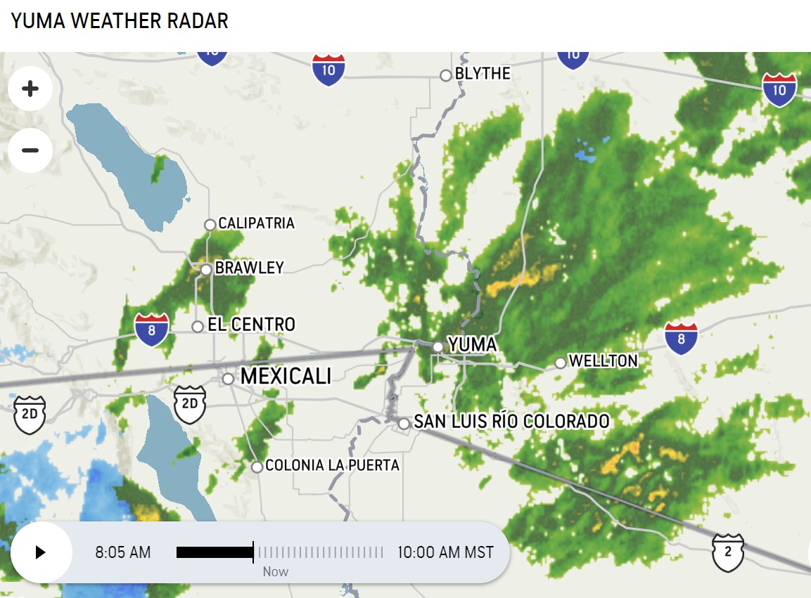 FROM THE FIELDS: LIGHT RAIN IN THE DESERT REGION - Markon