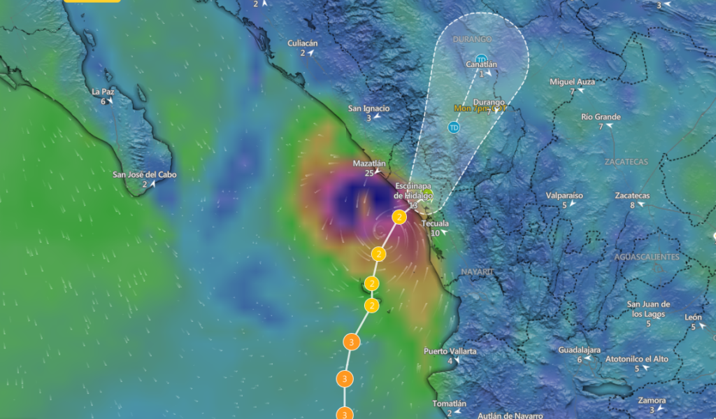 UPDATE: HURRICANE ORLENE - Markon