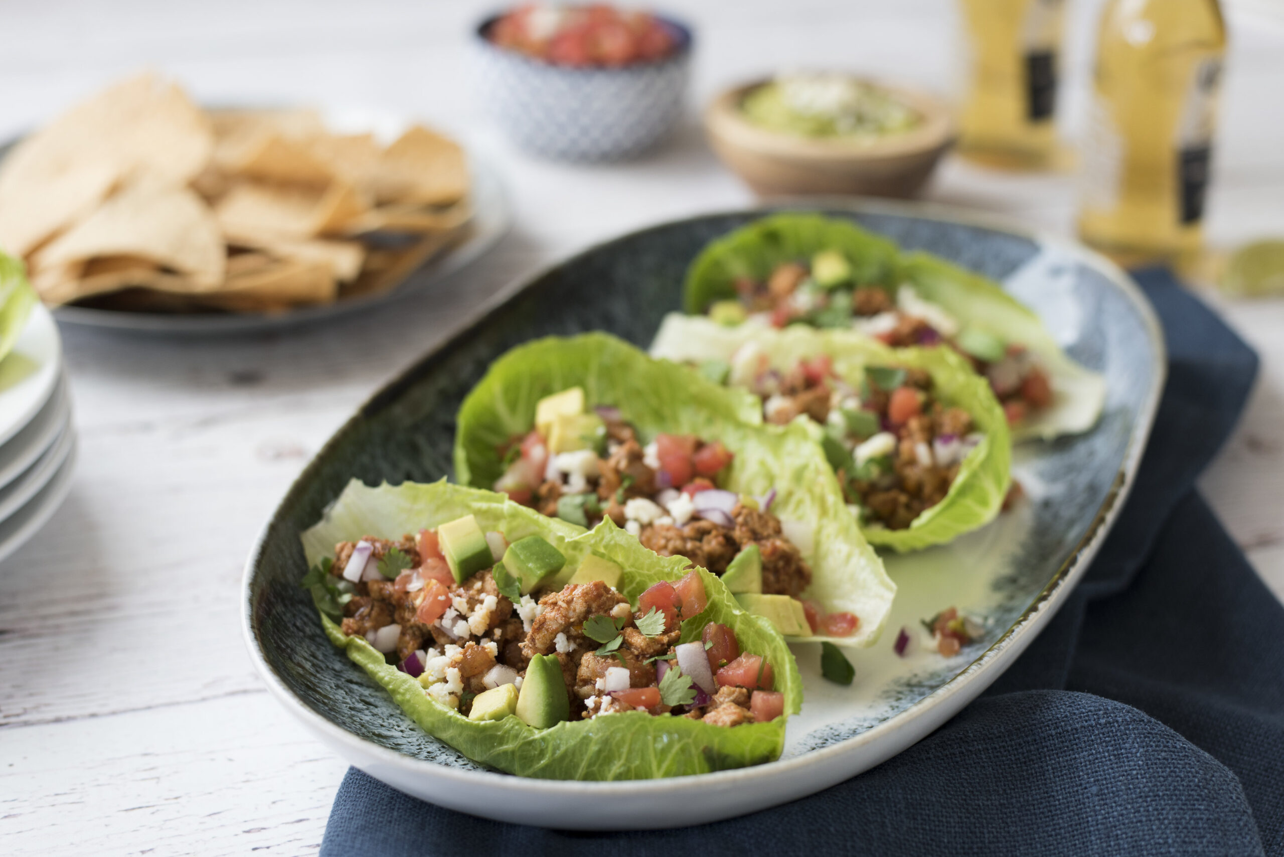 MFC Artisan Romaine Turkey Taco Cups - Markon
