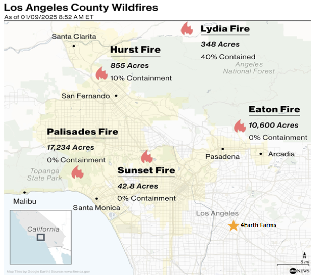 UPDATE: LOS ANGELES WILDFIRE UPDATE - Markon