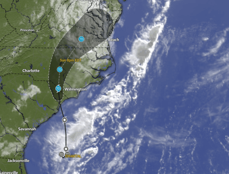 UPDATE: TROPICAL STORM CHANTAL - Markon